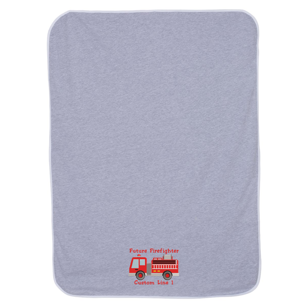 Customized Future Firefighter Baby Blanket – Firefighter.com