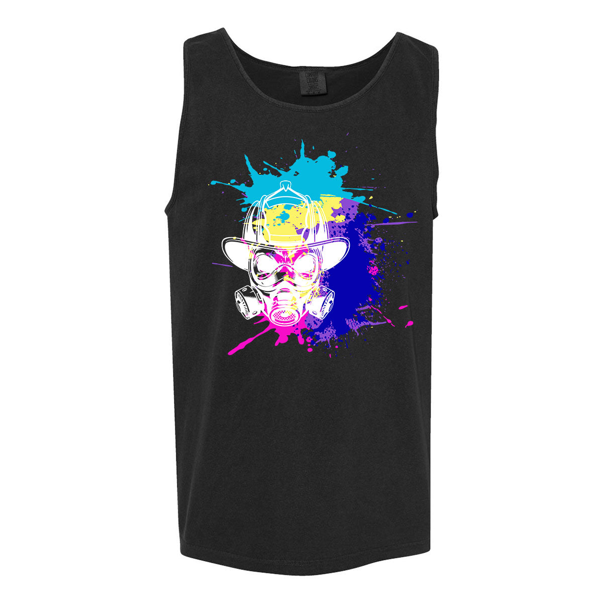 FFC 343 Miami Vice Masked Heavyweight Tank Top – Firefighter.com