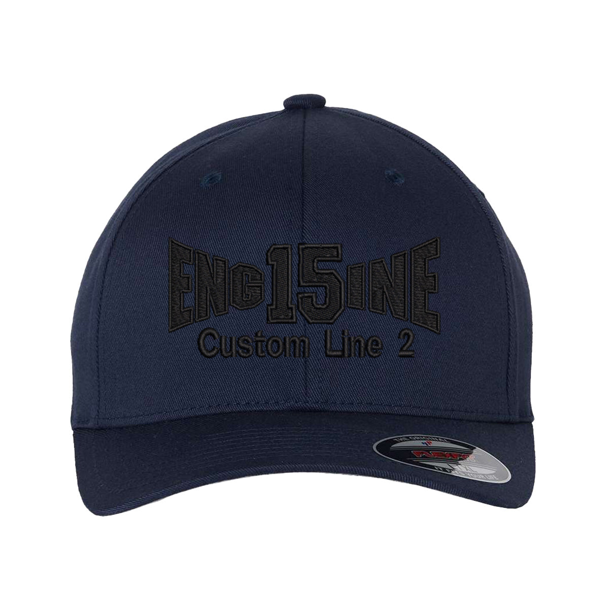 Personalized Fire Dept Engine Blackout FlexFit Hat – Firefighter.com