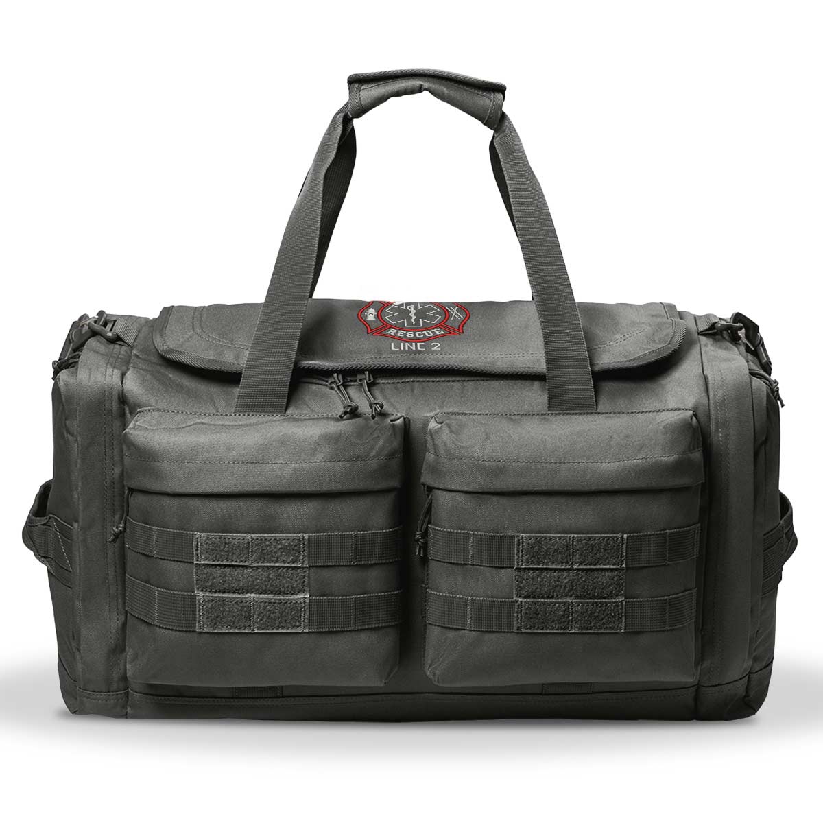Customized Tactical Duffel Bag with Fire Rescue Embroidery ...