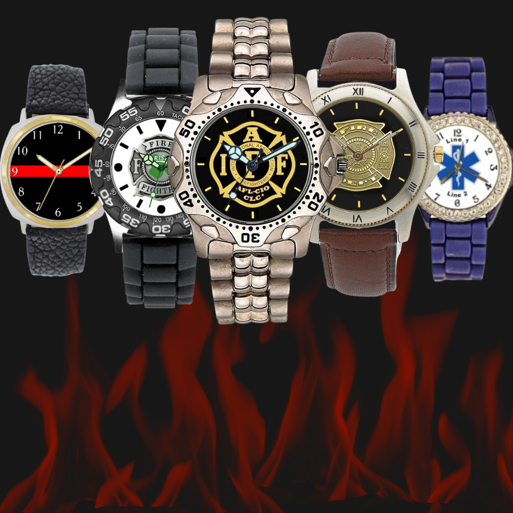 Firefighter & EMS Personalized Watches | Firefighter.com