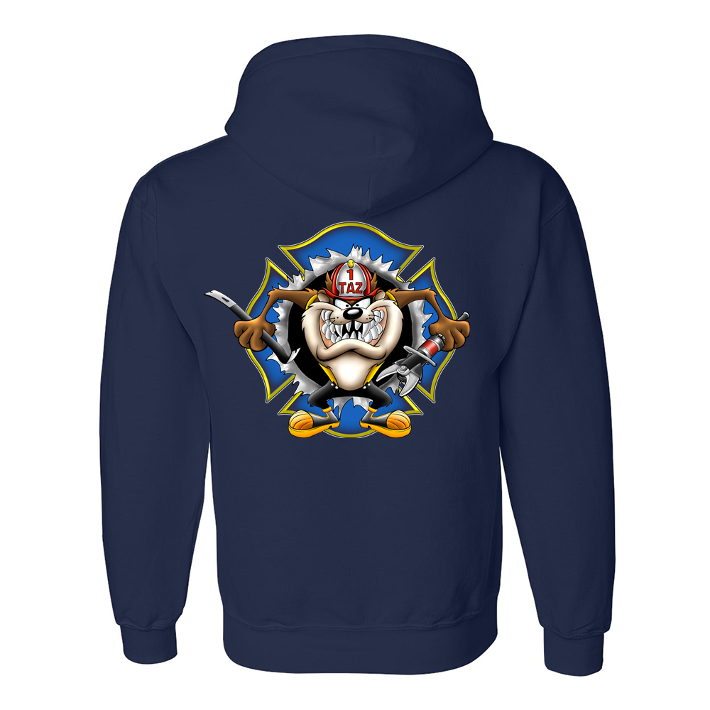 Crazy Taz Firefighter Premium Hoodie | Firefighter.com