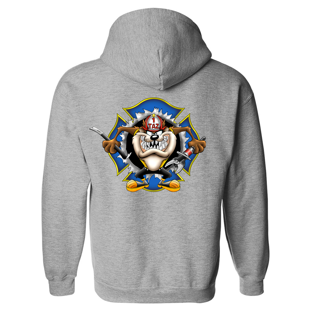 Crazy Taz Firefighter Premium Hoodie | Firefighter.com
