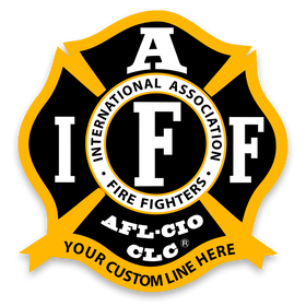 Custom IAFF Stickers- IAFF Store | Firefighter.com