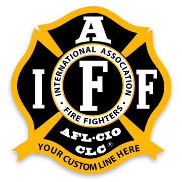 Custom IAFF Stickers- IAFF Store | Firefighter.com