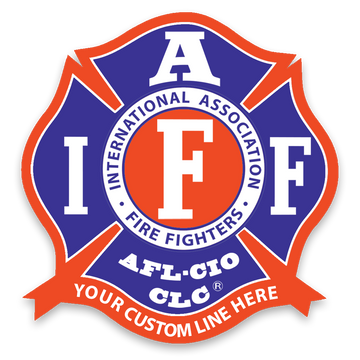 Custom IAFF Stickers- IAFF Store | Firefighter.com