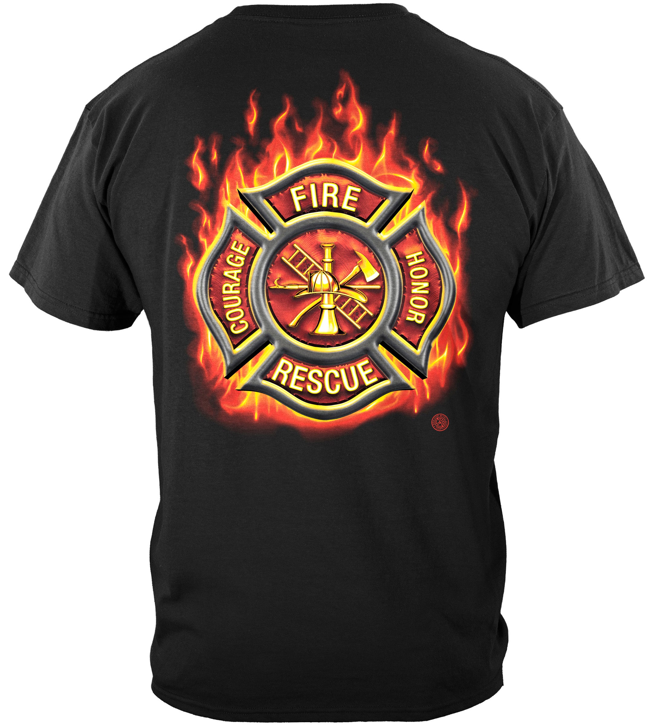 Firefighter classic Fire Maltese T-Shirt | Firefighter.com