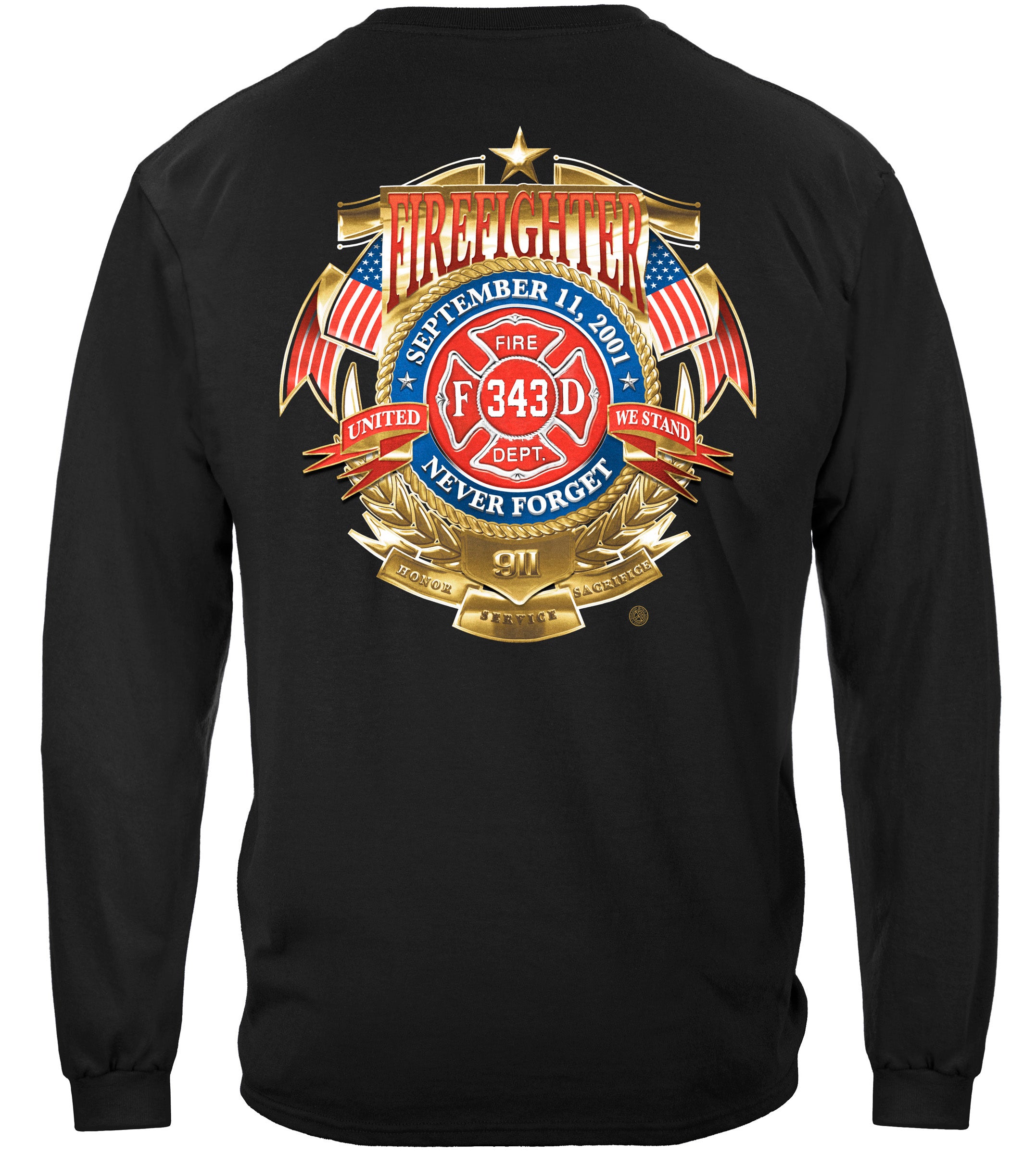 firefighter badge of honor Long Sleeves | Firefighter.com