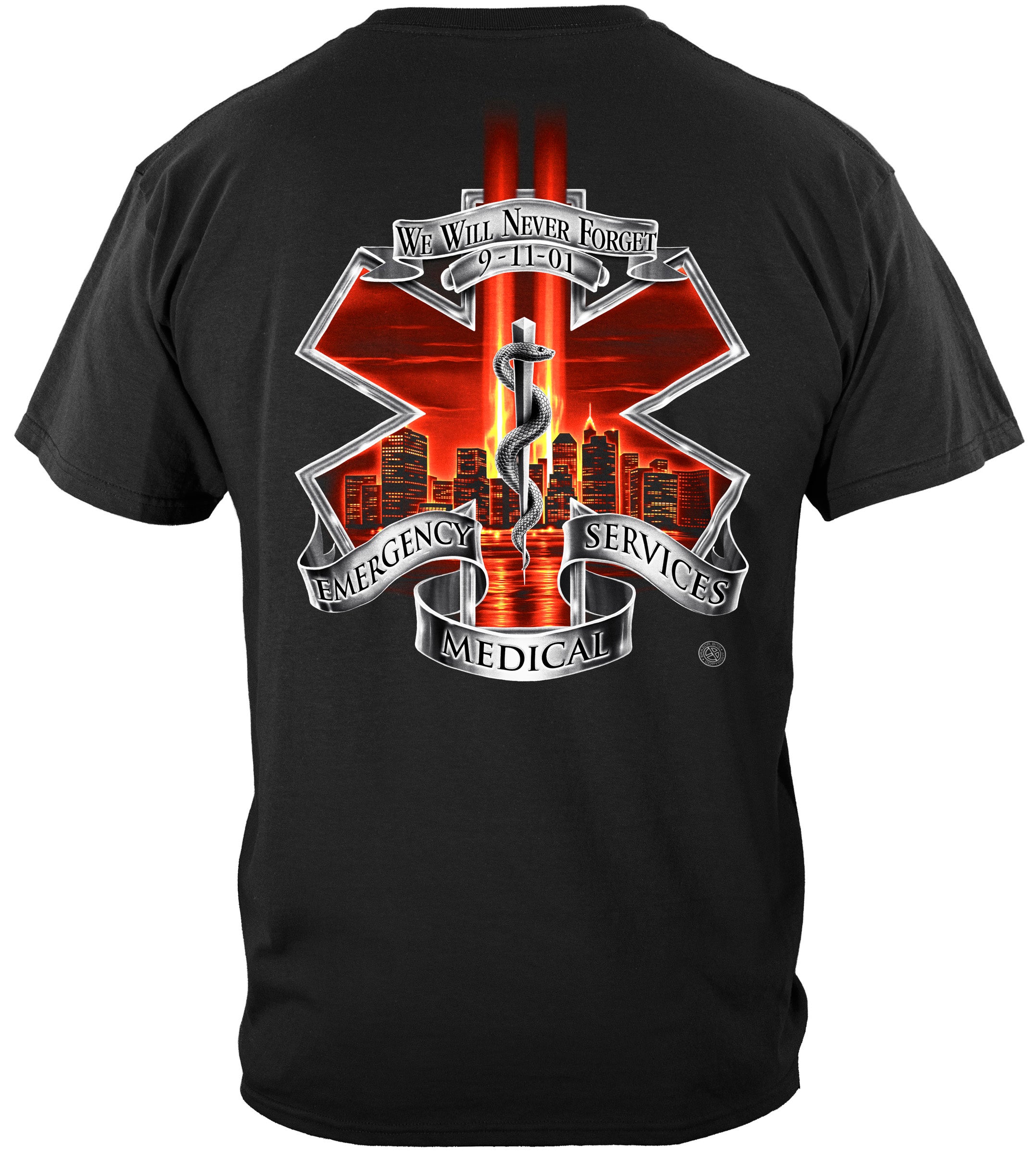 EMS Never Forget T-shirt | Firefighter.com