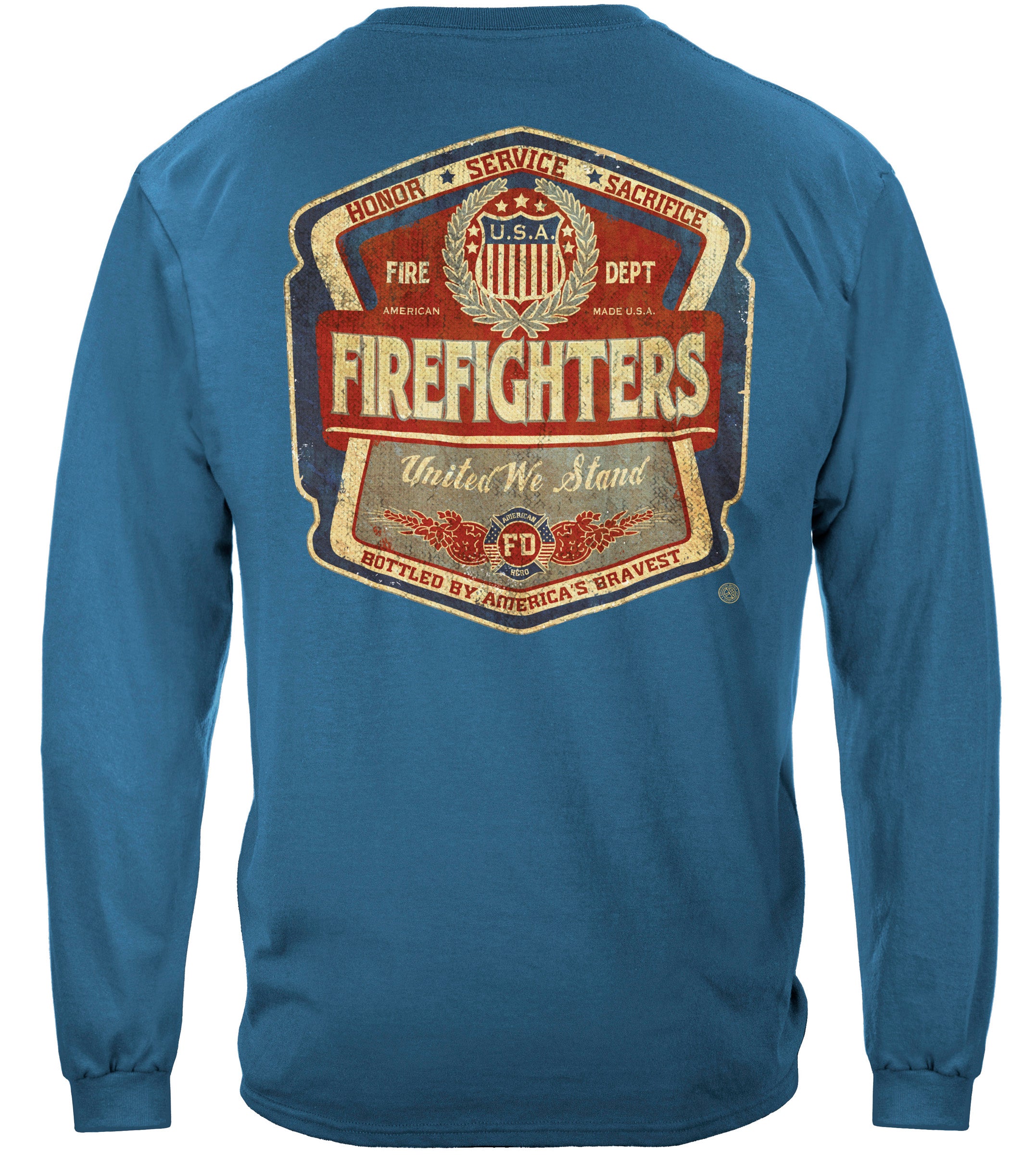 Firefighter Denim Fade Long Sleeves | Firefighter.com