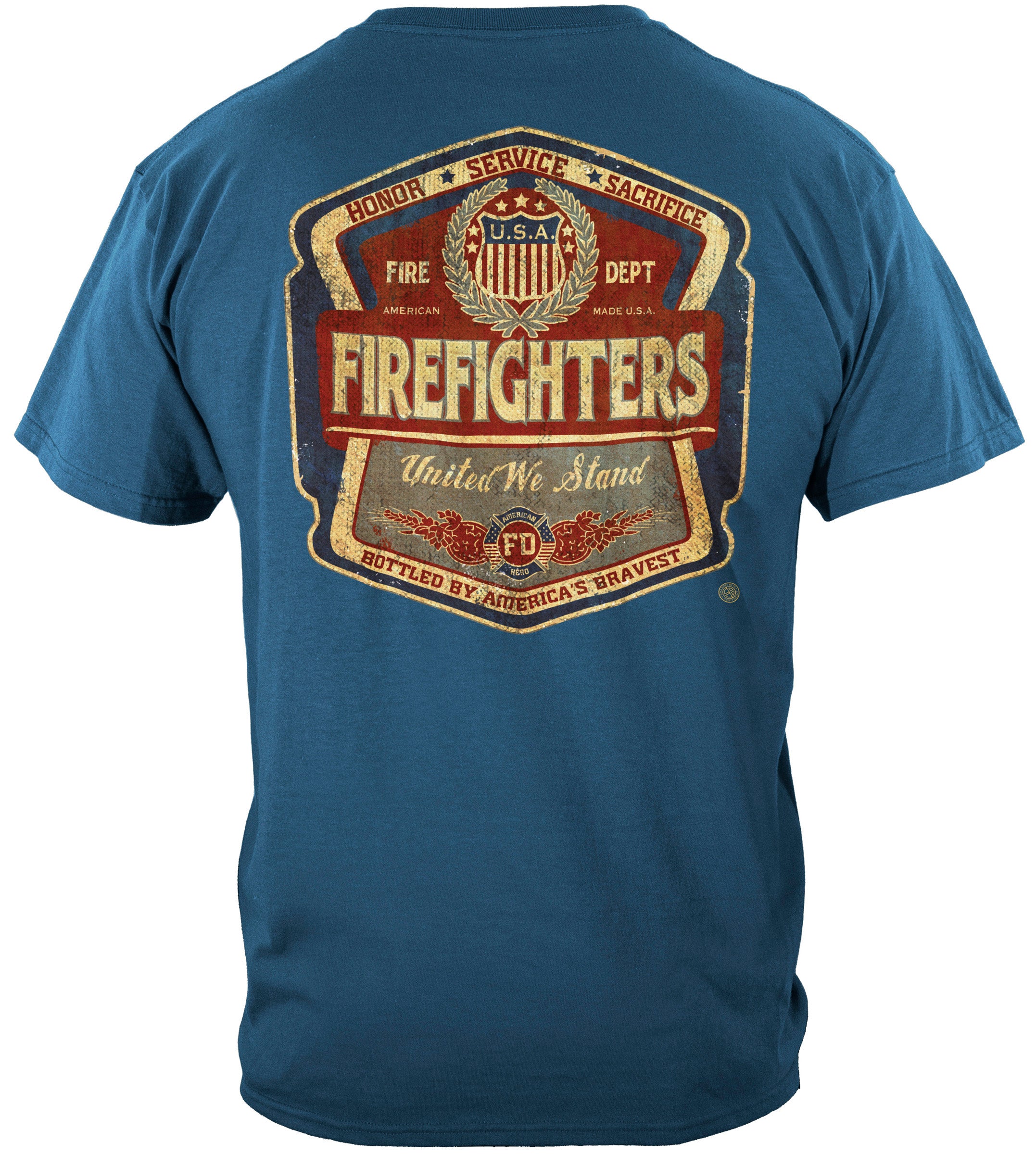 United We Stand Fire T Shirt | Firefighter.com