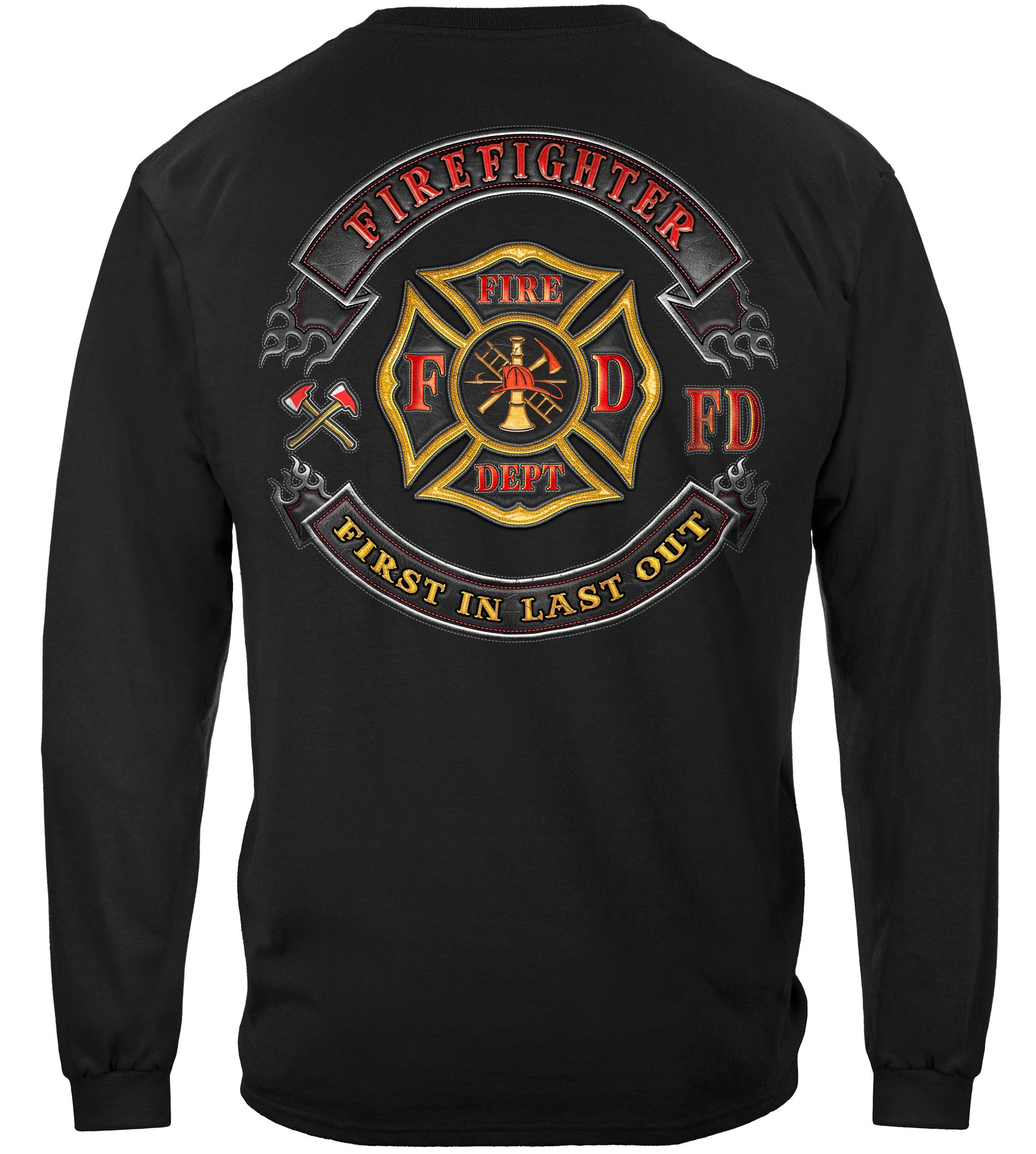 Firefighter Biker MC Long Sleeves | Firefighter.com