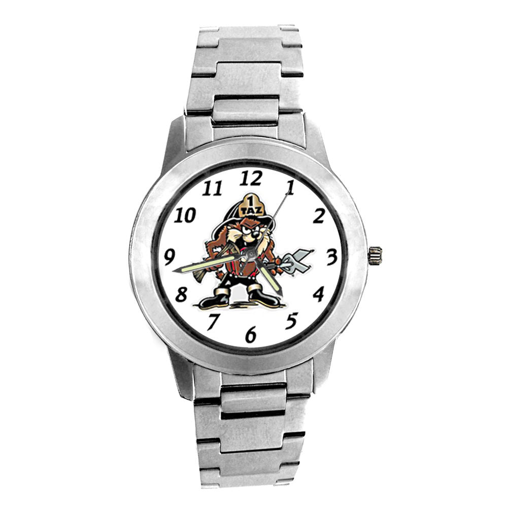 Firefighter Tasmanian Devil Engravable Watch | Firefighter.com