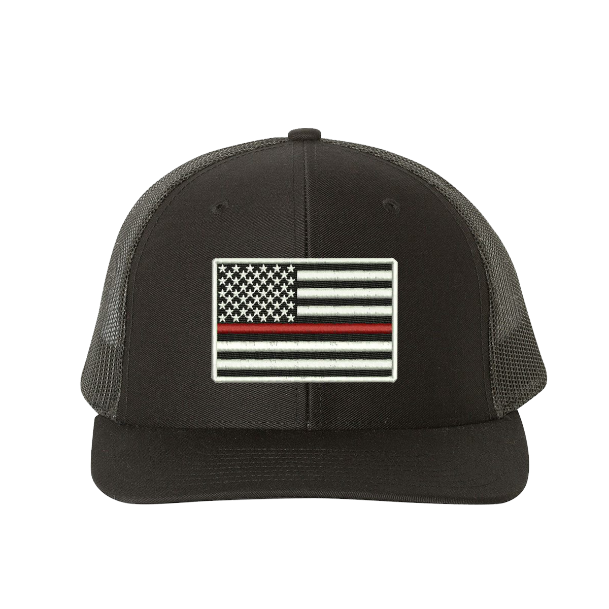 Thin Red Line Embroidered Snapback Trucker Hat – Firefighter.com